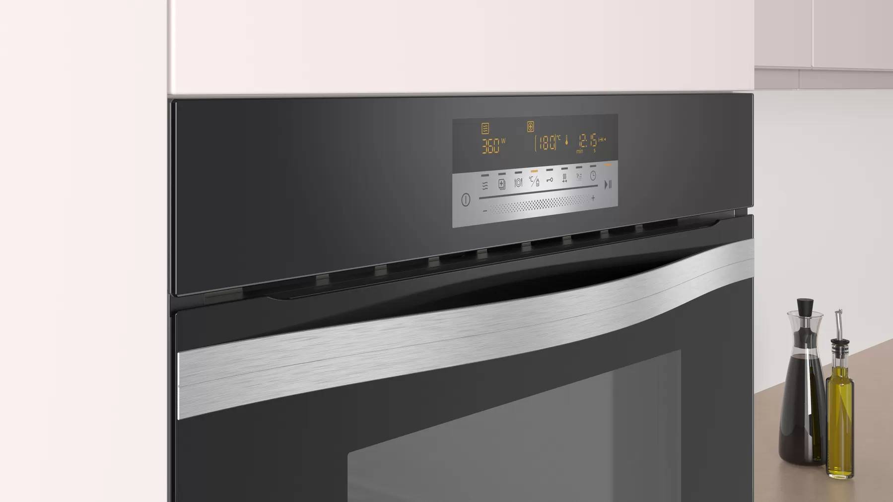 תנור בנוי משולב מיקרו 60 ס''מ CONSTRUCTA קונסטרוקטה CC4W91860 מתצוגה | אינסייל