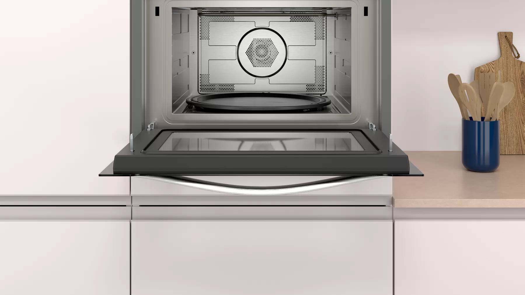 תנור בנוי משולב מיקרו 60 ס''מ CONSTRUCTA קונסטרוקטה CC4W91860 מתצוגה | אינסייל