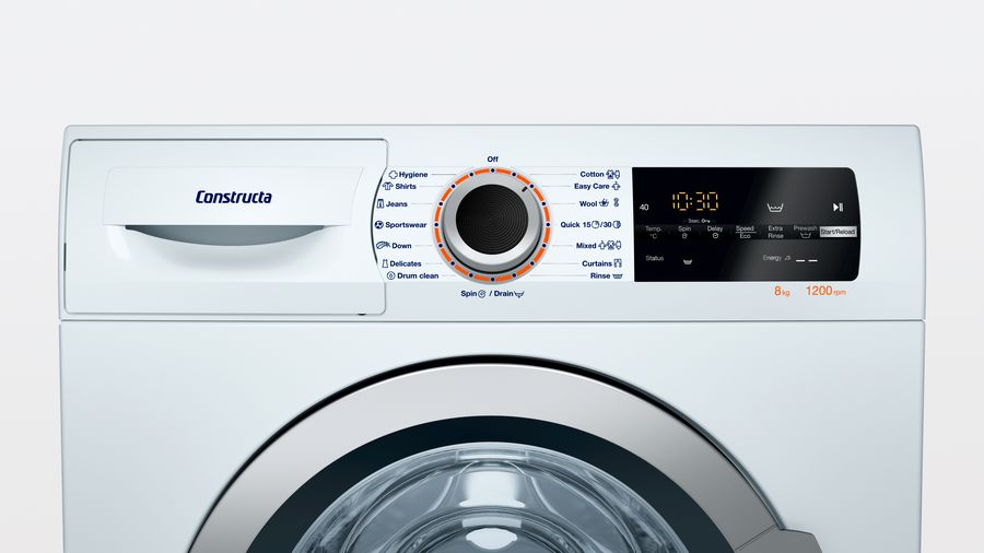מכונת כביסה Constructa CWF12T40IL קילו 8 קילו קונסטרוקטה מתצוגה | אינסייל