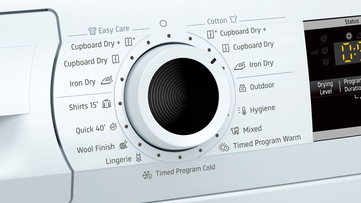 מייבש כביסה קונדנסור 8 ק''ג Constructa קונסטרוקטה CWK3N201IL מתצוגה | אינסייל