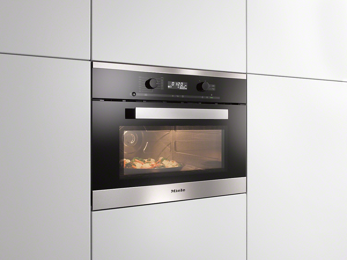 מיקרוגל בנוי משולב גריל מבית MIELE מילה דגם M6262 מתצוגה | אינסייל
