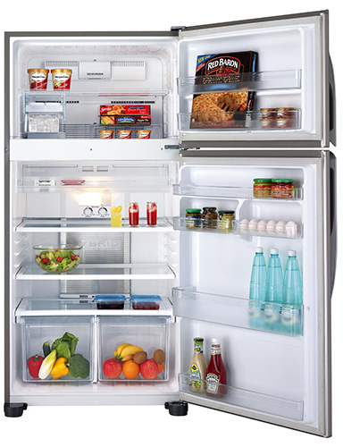 מקרר שארפ מקפיא עליון מהדרין 586 ליטר SJS3830 מתצוגה | אינסייל