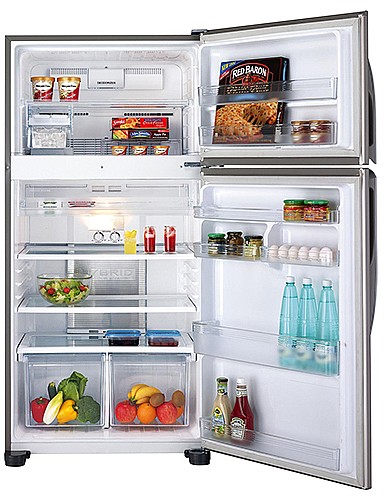 מקרר שארפ מקפיא עליון מהדרין 586 ליטר SJS3830 מתצוגה | אינסייל